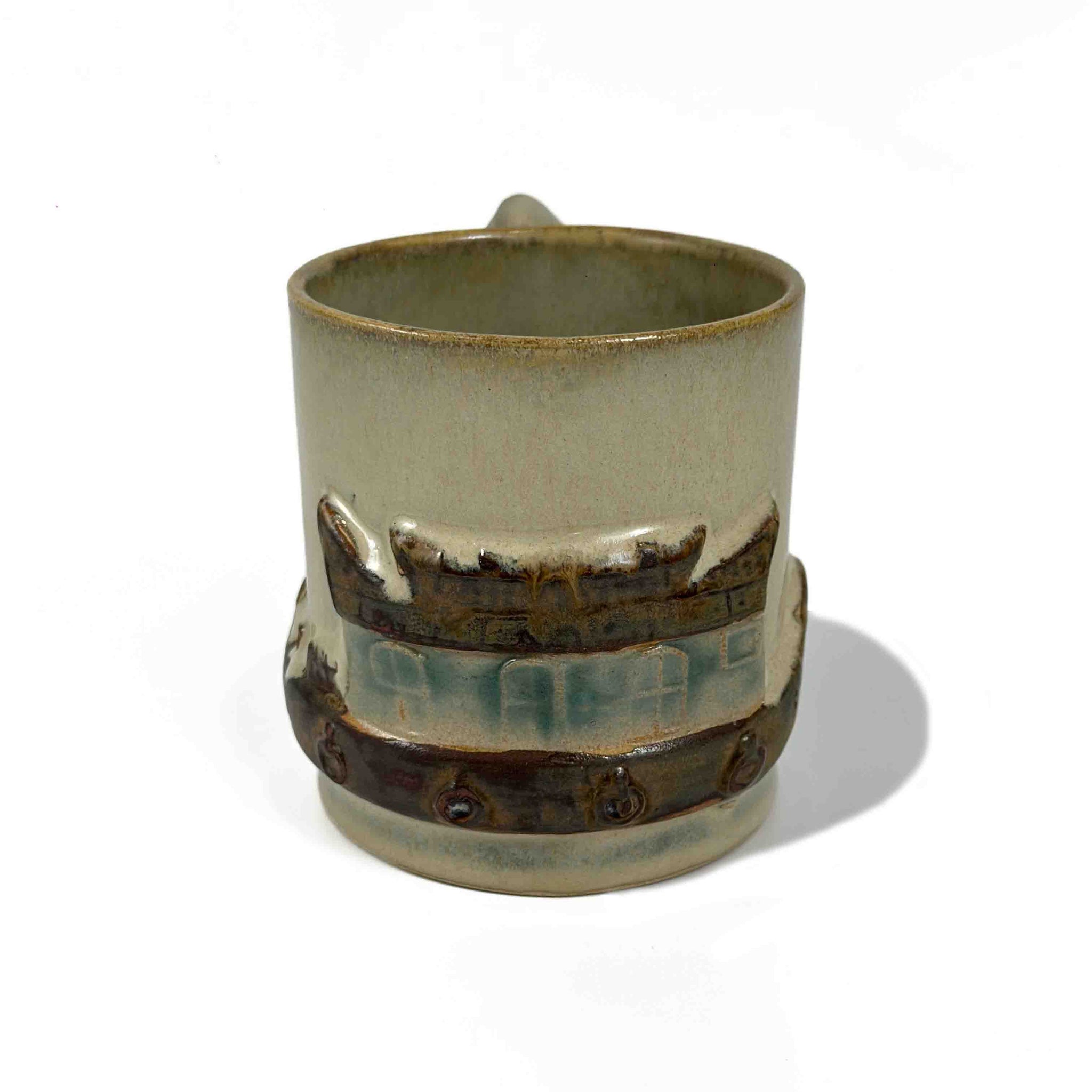 Kerala Houseboat Ceramic Mug - MemoryTrain Creatives Private Limited